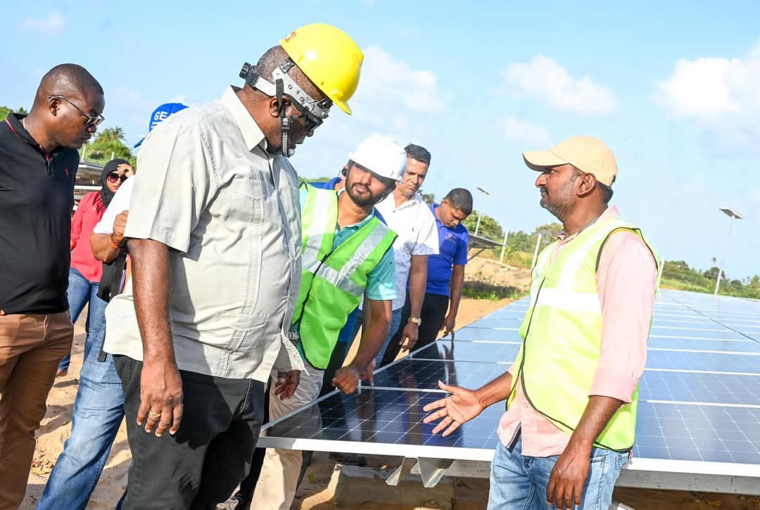 600kw solar plant at Leguan to become operational in May 2025 - INews ...