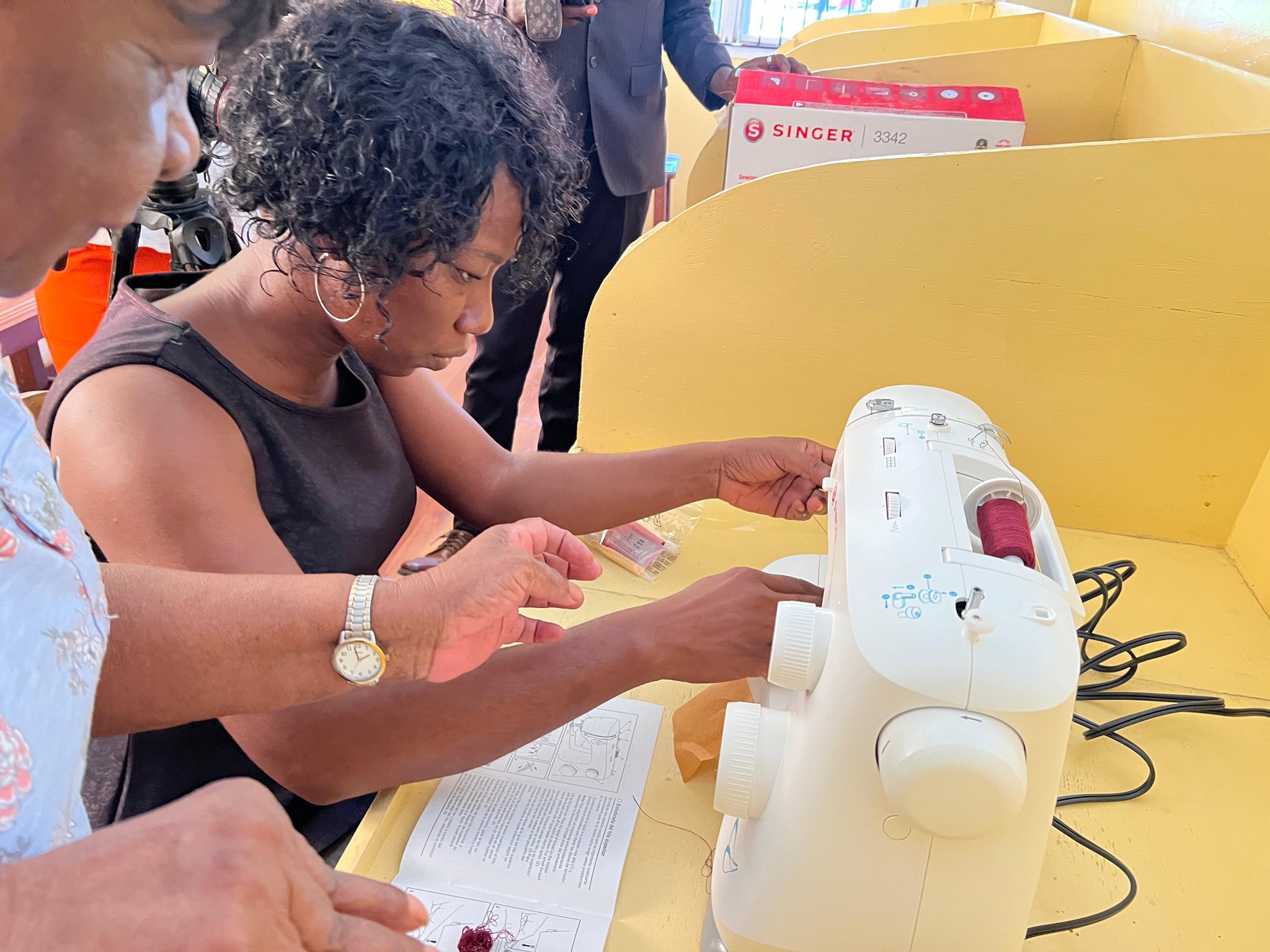 Sewing Hub commissioned at Cane Grove - INews Guyana