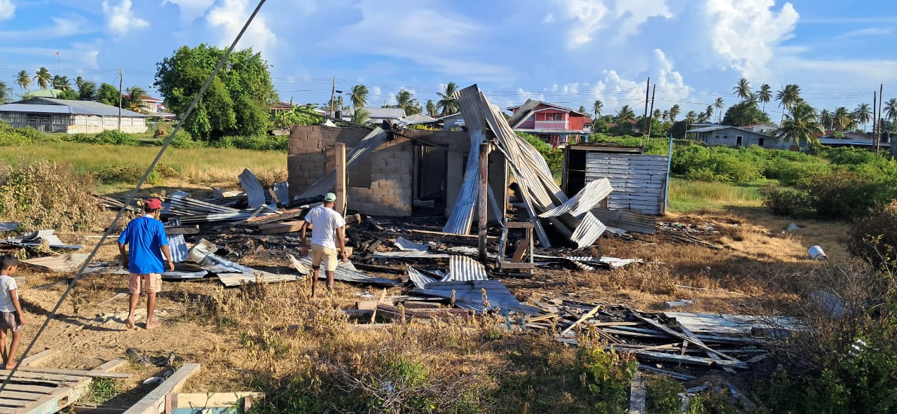 Fire guts newly-built home days before owners move in - INews Guyana
