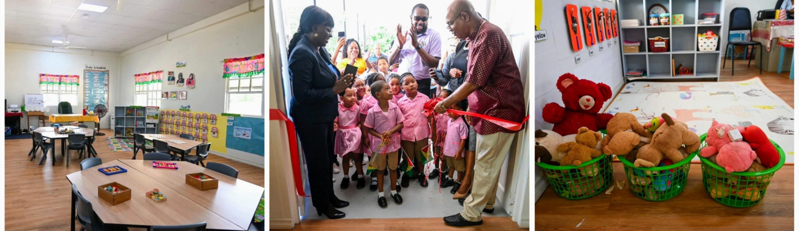 $73.7M Kwakwani Waterfront Nursery School commissioned - INews Guyana