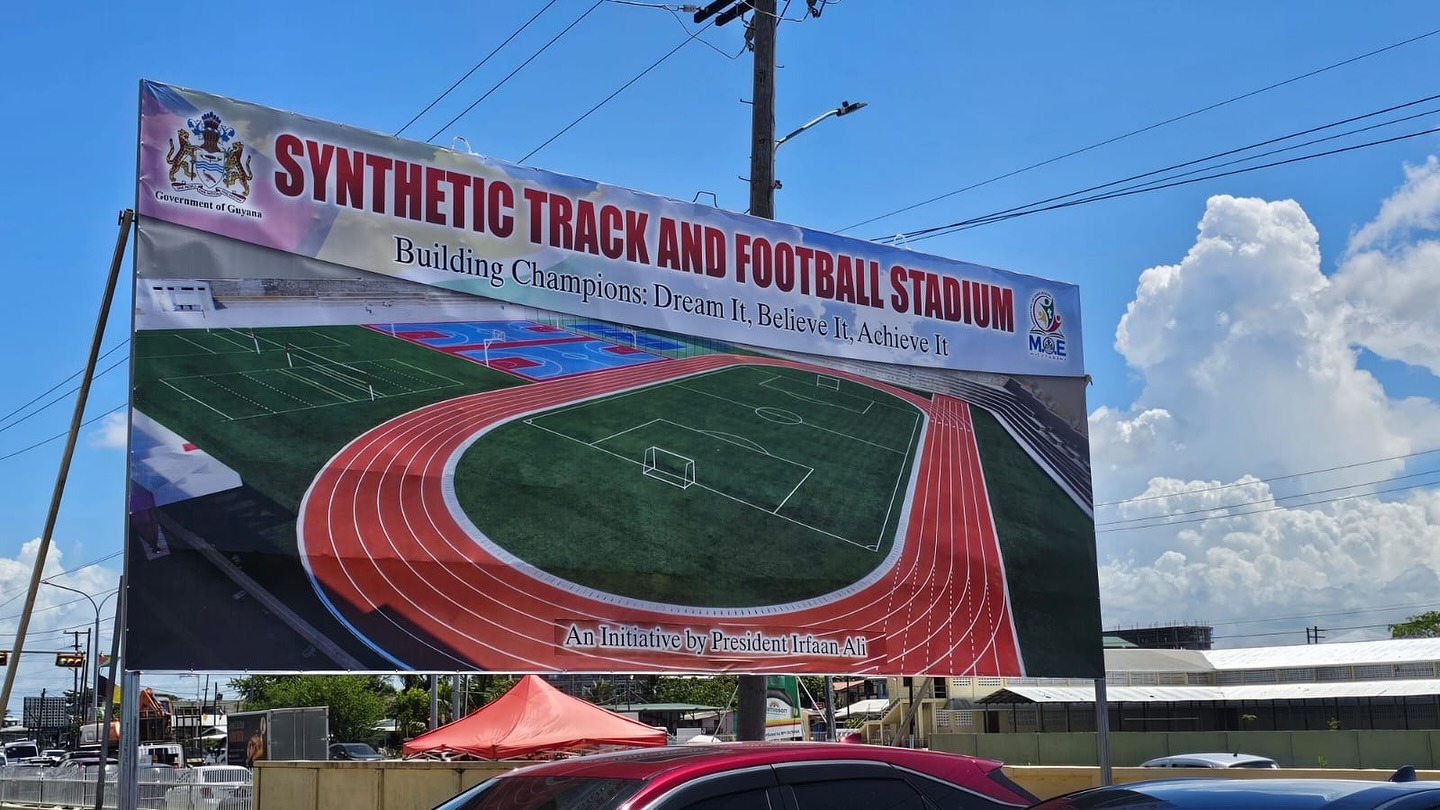 300m athletic track, major sports hub planned for Georgetown – Pres ...