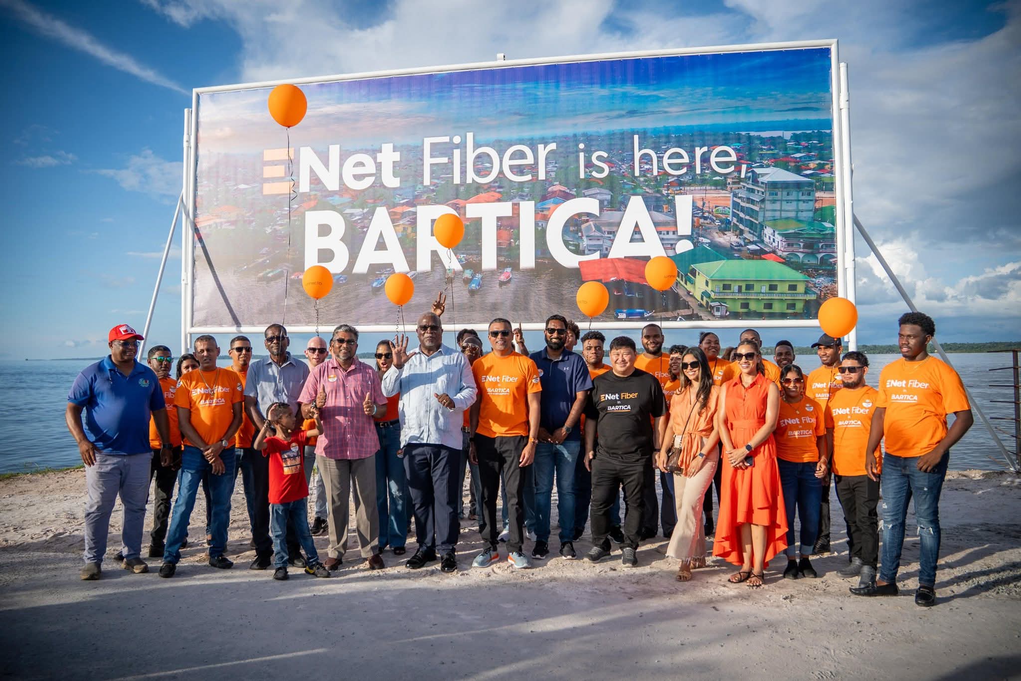 PM Phillips unveils first-ever submarine fiber optic cable to Bartica ...