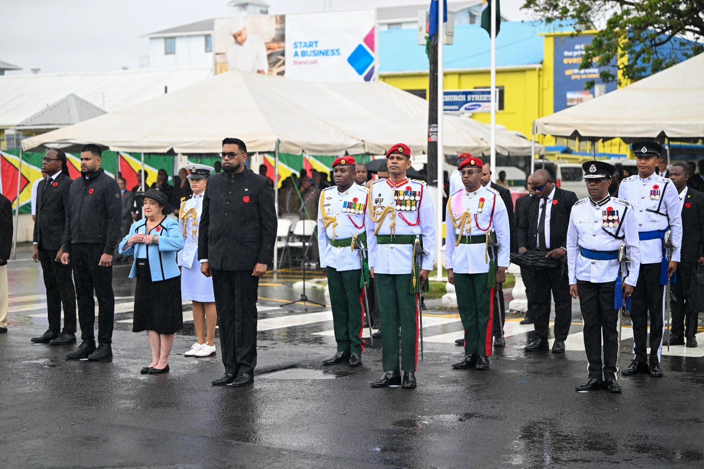We remember those who sacrificed their lives, salute those who are serving - Pres. Ali at ...